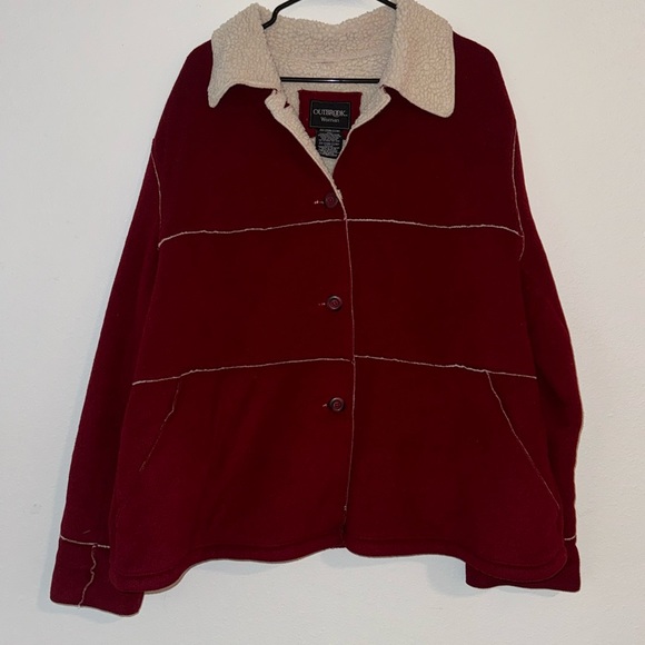Outbrook | Jackets & Coats | Vintage Outbrook Sherpa Blend Notch Collar ...